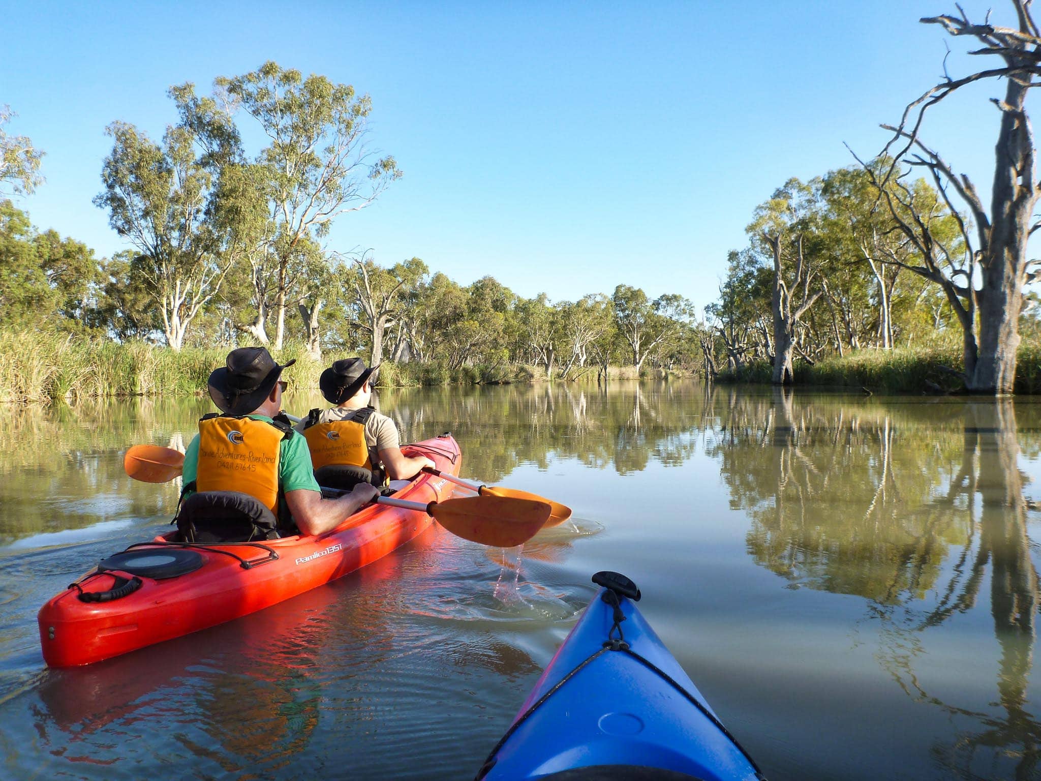 Berri Kayaking Group, hosted by Canoe Adventures